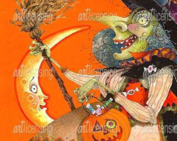 Galchutt WITCH Rug Hooking Pattern 35 X 26 - Etsy