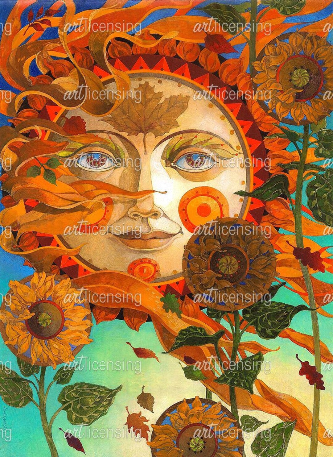 Galchutt - AUTUMN SUN Rug Hooking Pattern (30" X 22") - Etsy