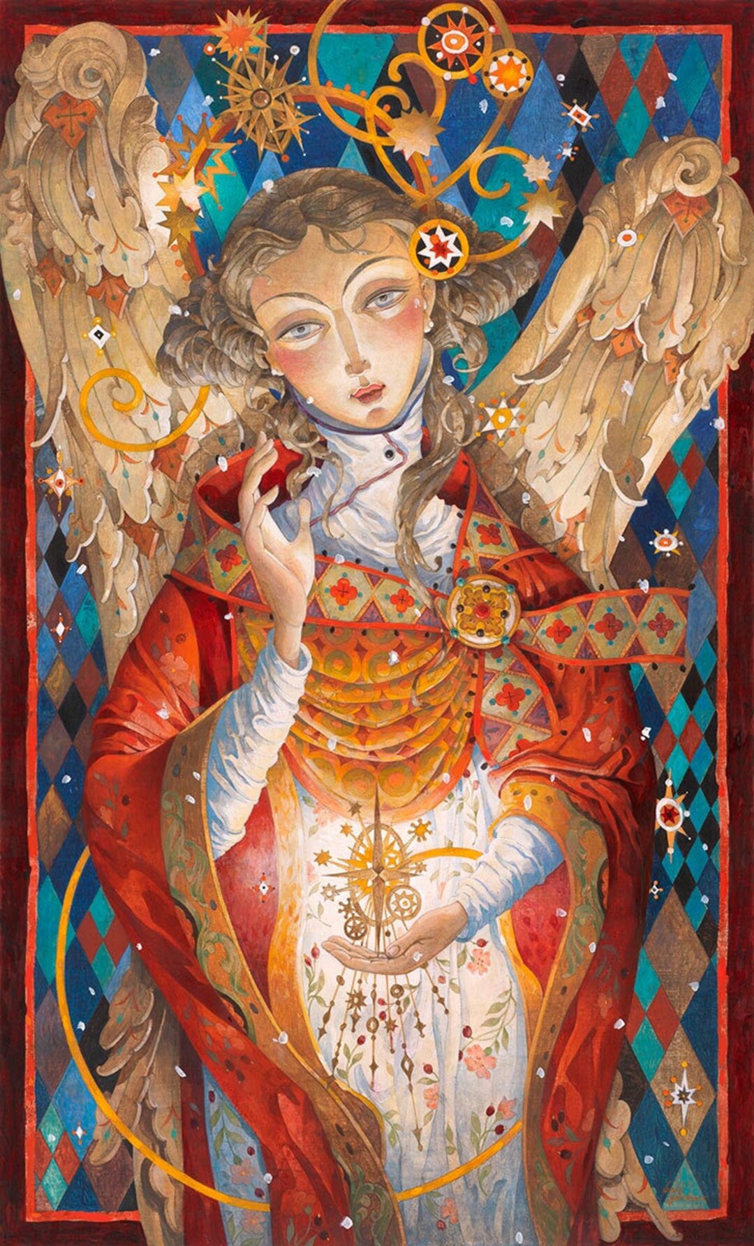 Galchutt - WINTER ANGEL Rug Hooking Pattern (22" X 36") - Etsy