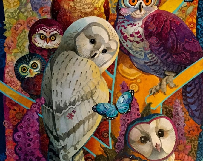 Galchutt MEETING of the MINDS Rug Hooking Pattern 34 X 28 - Etsy