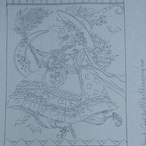 Galchutt - WITCH Rug Hooking Pattern (35" X 26") - Etsy Canada