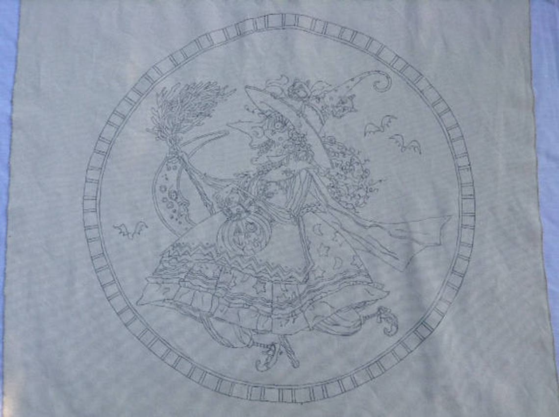 Galchutt WITCH Rug Hooking Pattern 35 X 26 - Etsy