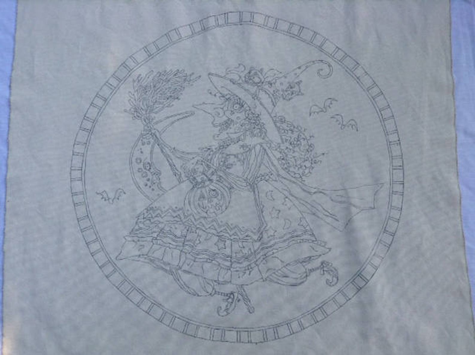 Galchutt WITCH Rug Hooking Pattern 35 X 26 - Etsy