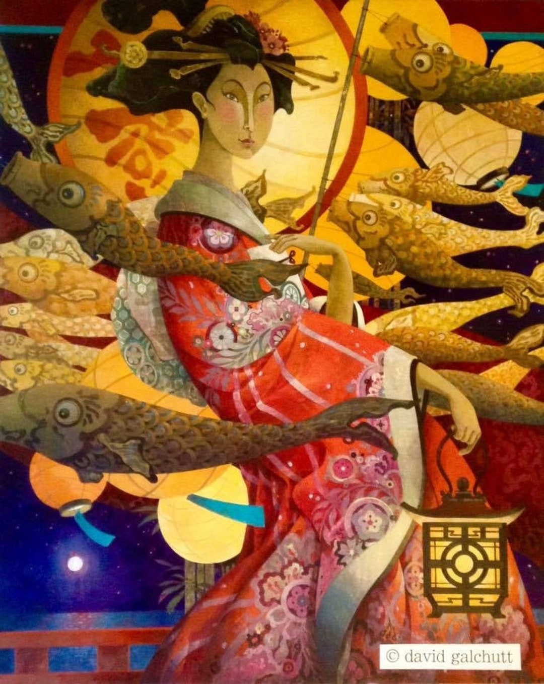 Galchutt - EVENING STROLL Rug Hooking Pattern (26" X 21") - Etsy