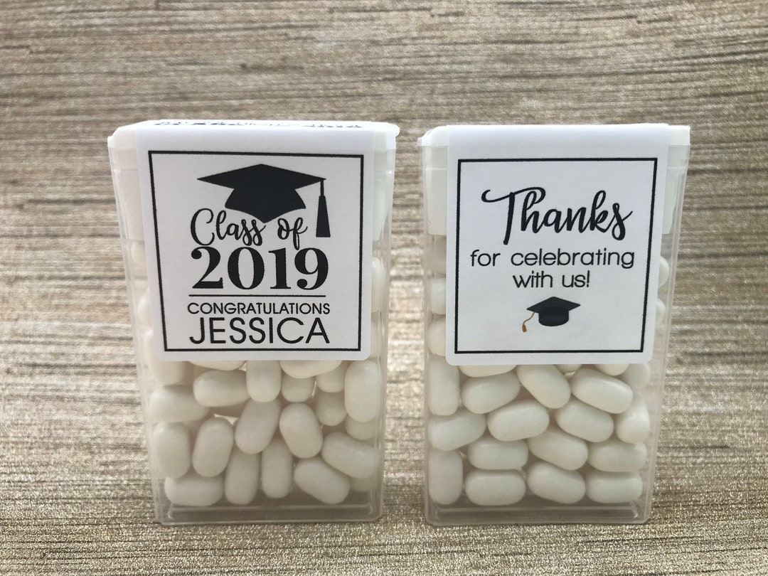 Class of 2023 Graduation Party Favors. Personalized Graduation Tic Tac ...