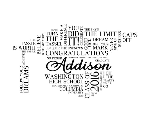 High School Senior Words