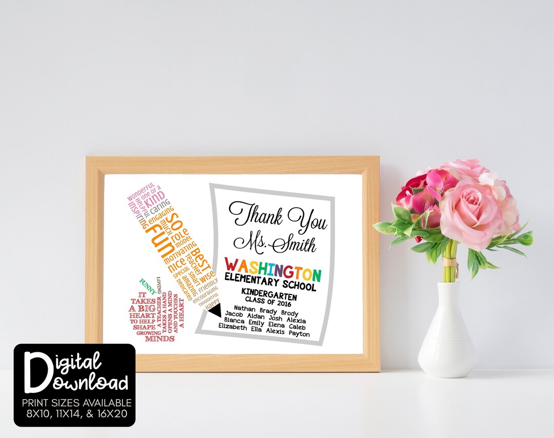 Teacher Appreciation Note. Apple Word Art. Teacher Thank You. End of ...