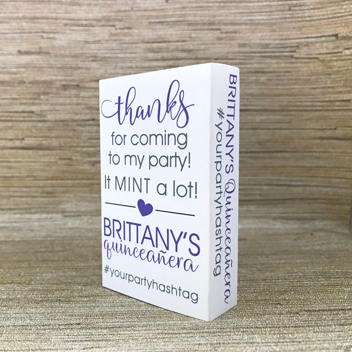 Quinceanera Favor Tags. Sweet 15 Favors. Birthday Party | Etsy