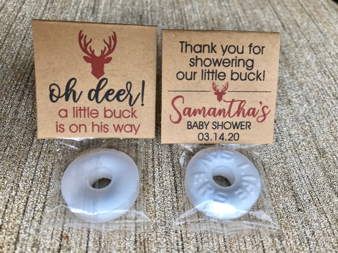 Oh Deer Baby Shower Favors. Boy Baby Shower Thank You Tags. - Etsy