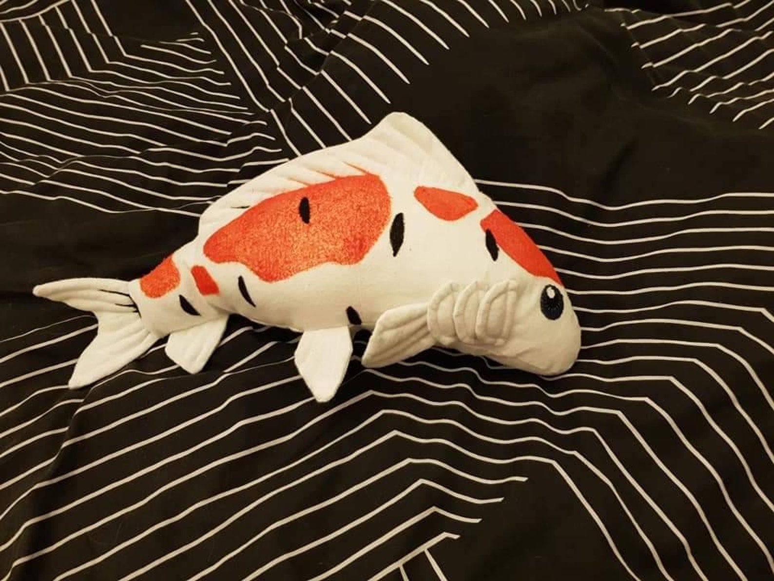 Koi Fish Plush - Etsy