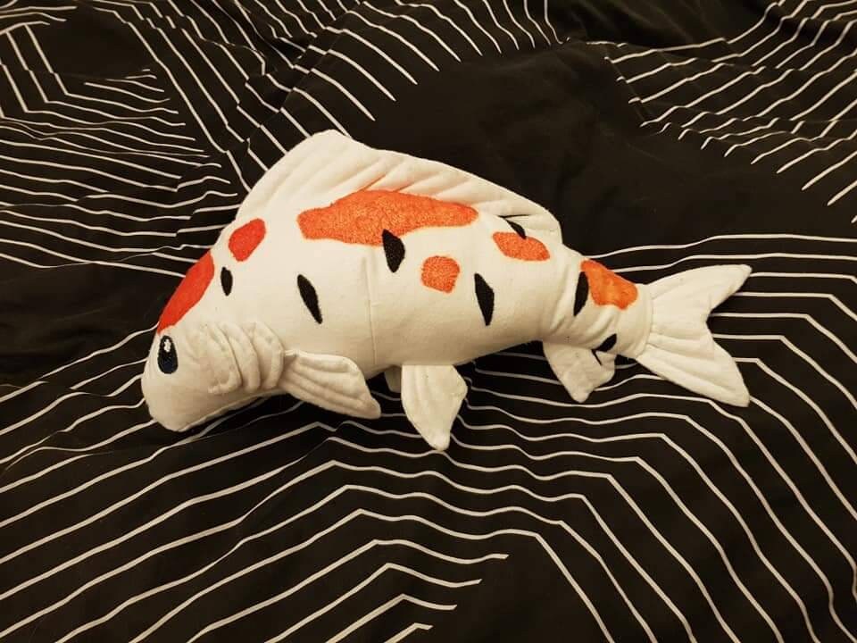 Koi Fish Plush - Etsy
