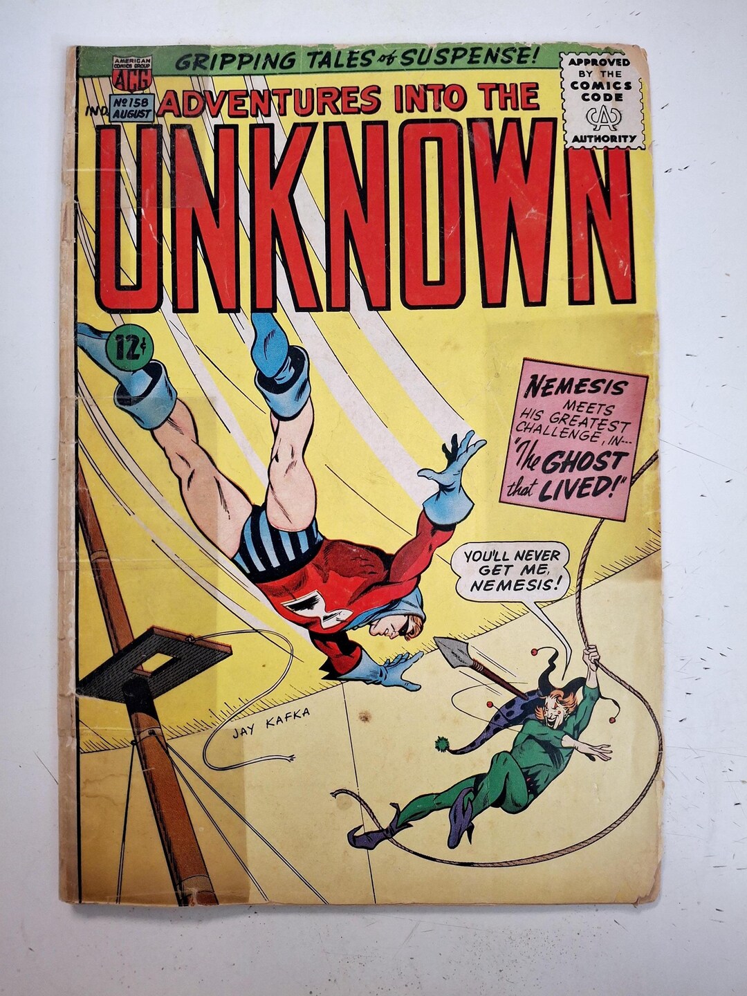 ACG Comics Adventures Into the Unknown # 158 1965 Vintage Comic Book - Etsy