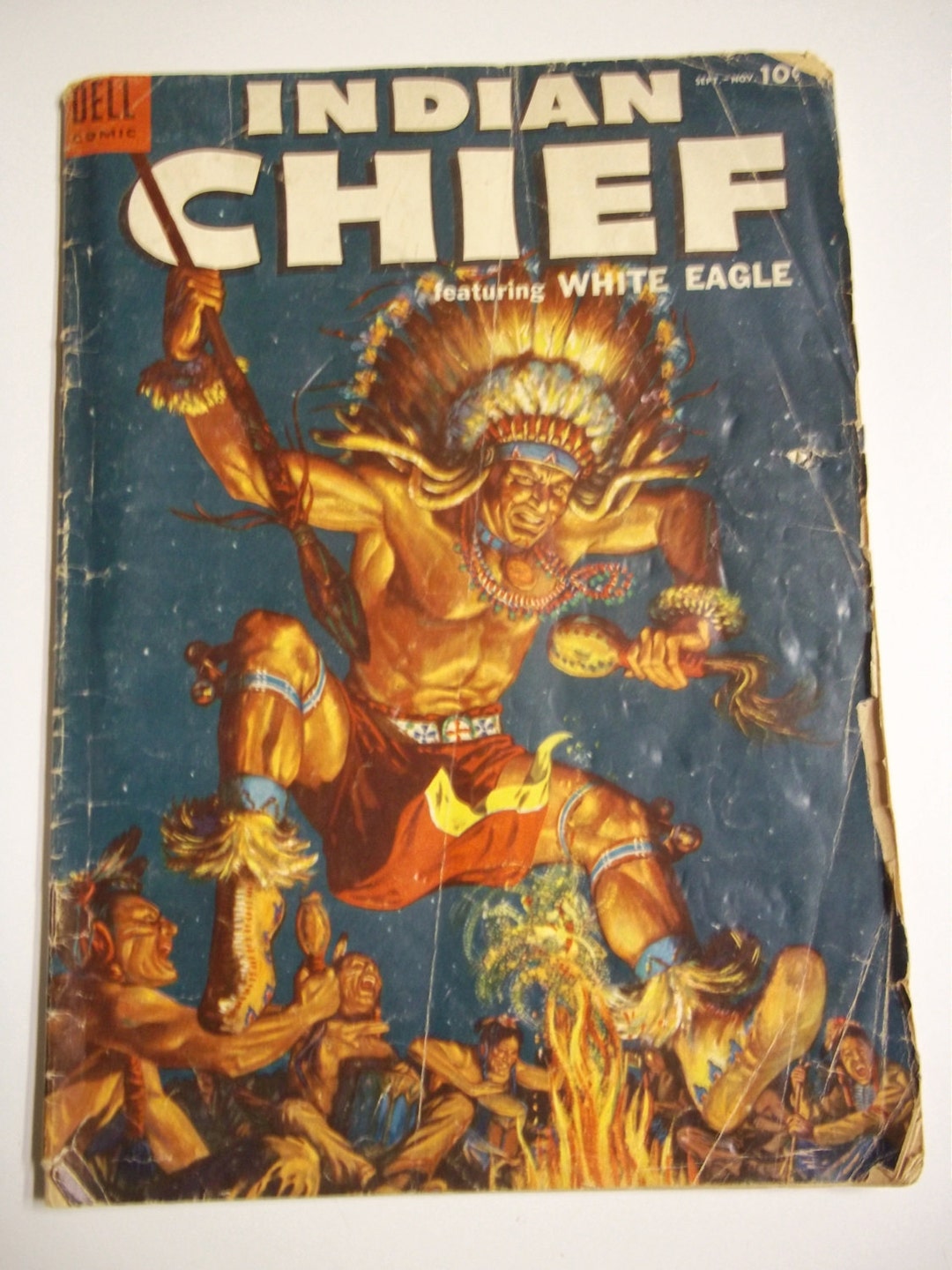 Dell Comics Indian Chief Featuring White Eagle No. 16 September ...