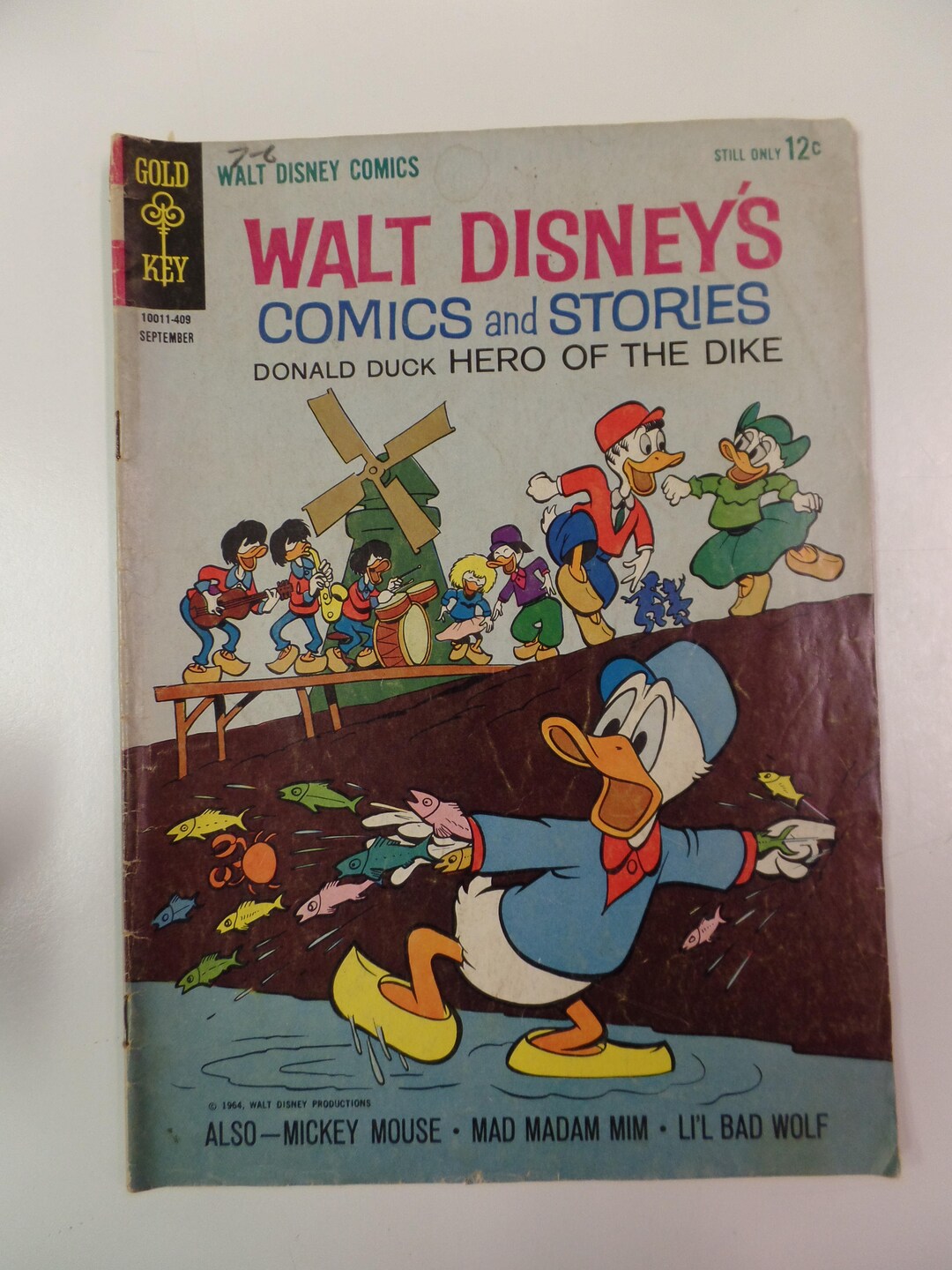 Gold Key Walt Disney's Comics and Stories Vol 24 # 12 September 1964 ...
