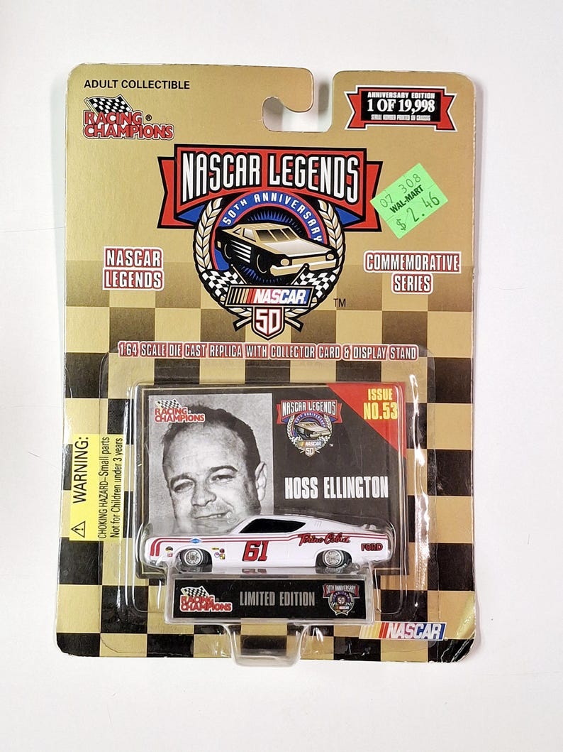 Vintage Racing Champions NASCAR Fans 50th Anniversary Commemorative ...