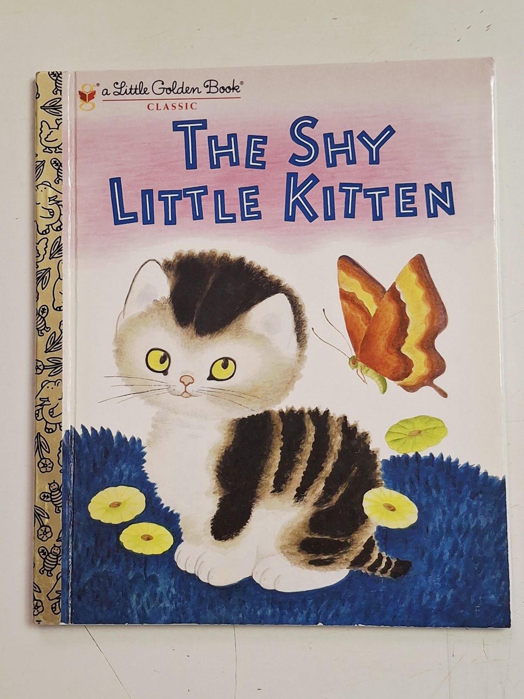 Vintage Little Golden Book Classics the Shy Little Kitten 2004 - Etsy