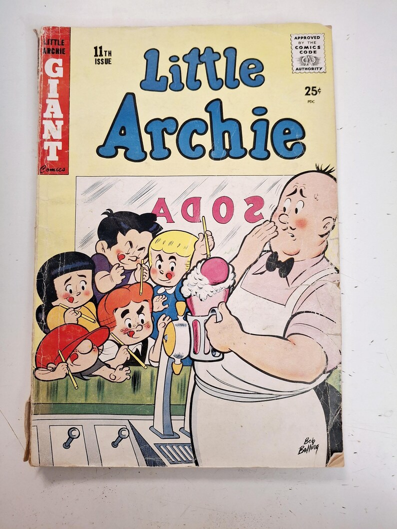 Archie Series Little Archie Giant 11th Issue Vintage Comic Book 1959 - Etsy