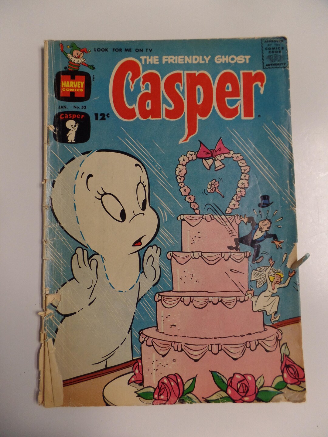 Harvey Comics Casper the Friendly Ghost # 53 January 1963 Vintage ...