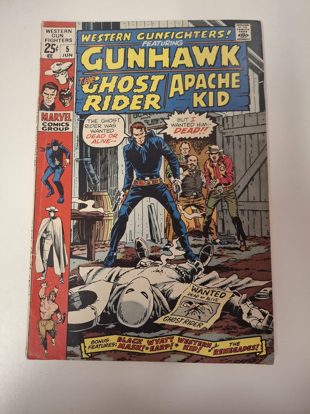 Marvel Comics Western Gunfighters # 5 1971 Vintage Comic Book - Etsy