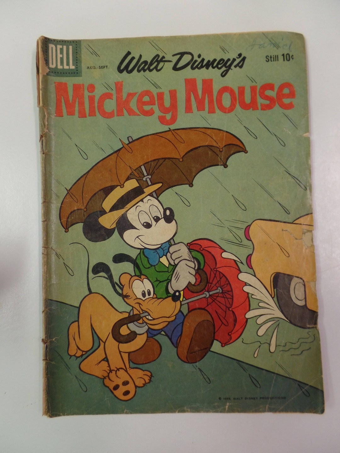 Dell Comics Walt Disney's Mickey Mouse # 67 August - September 1959 ...