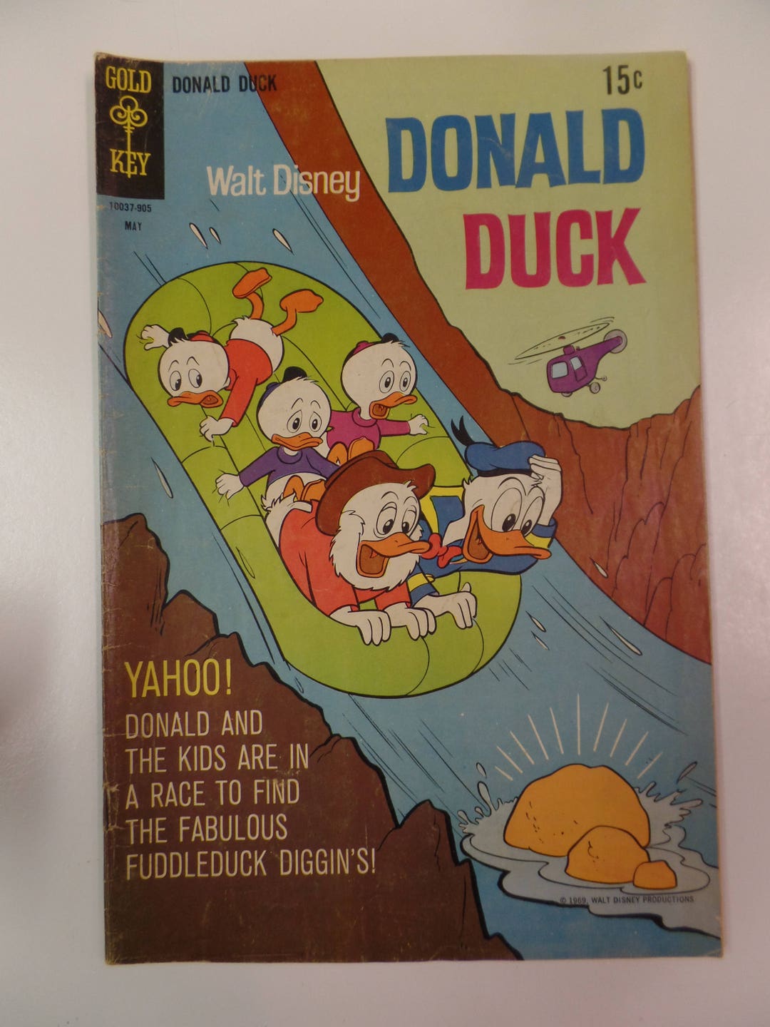 Gold Key Comics Walt Disney's Donald Duck # 125 May 1969 Vintage Comic ...