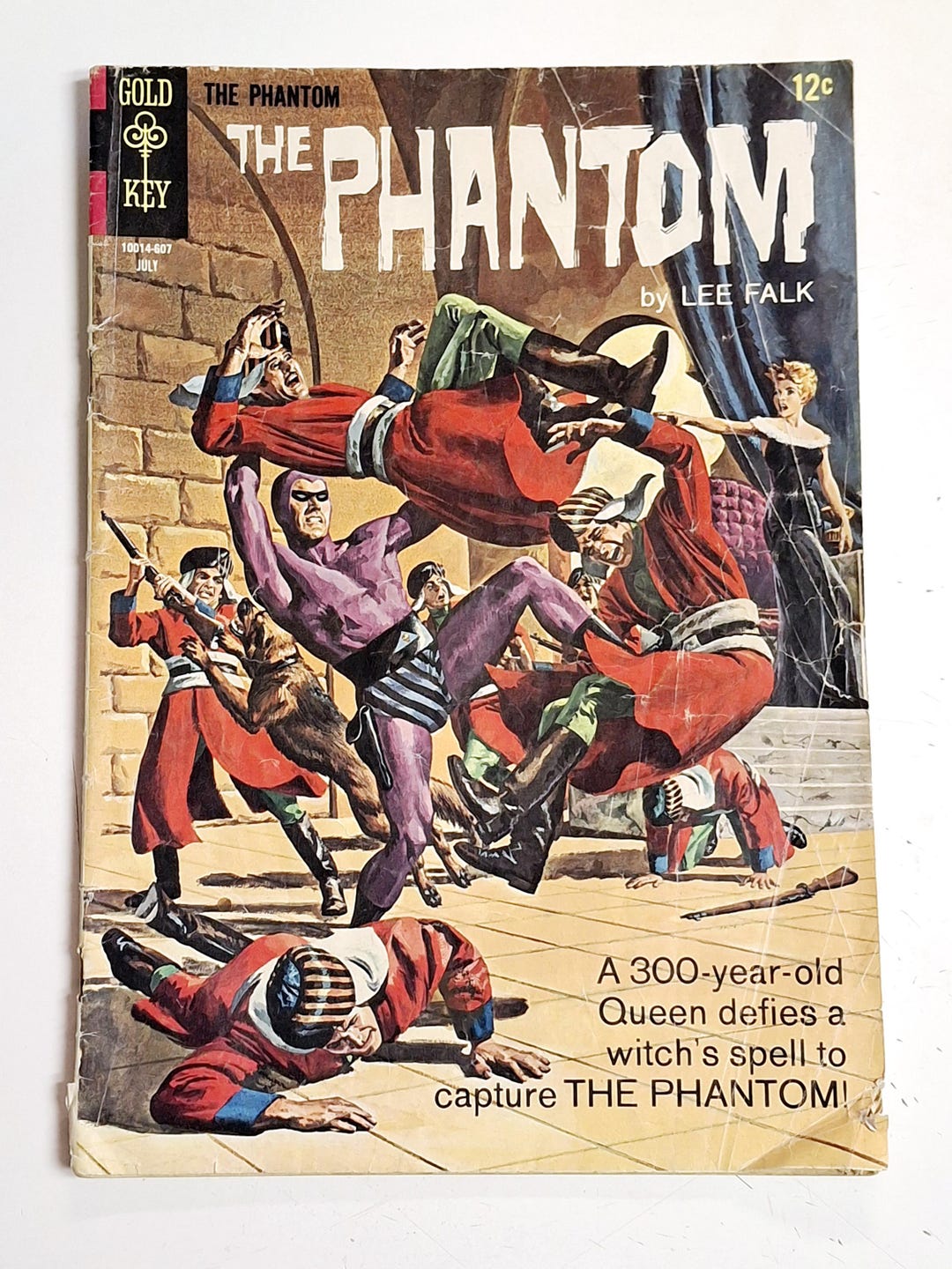Gold Key Comics the Phantom by Lee Falk # 17 July 1966 Vintage Comic ...