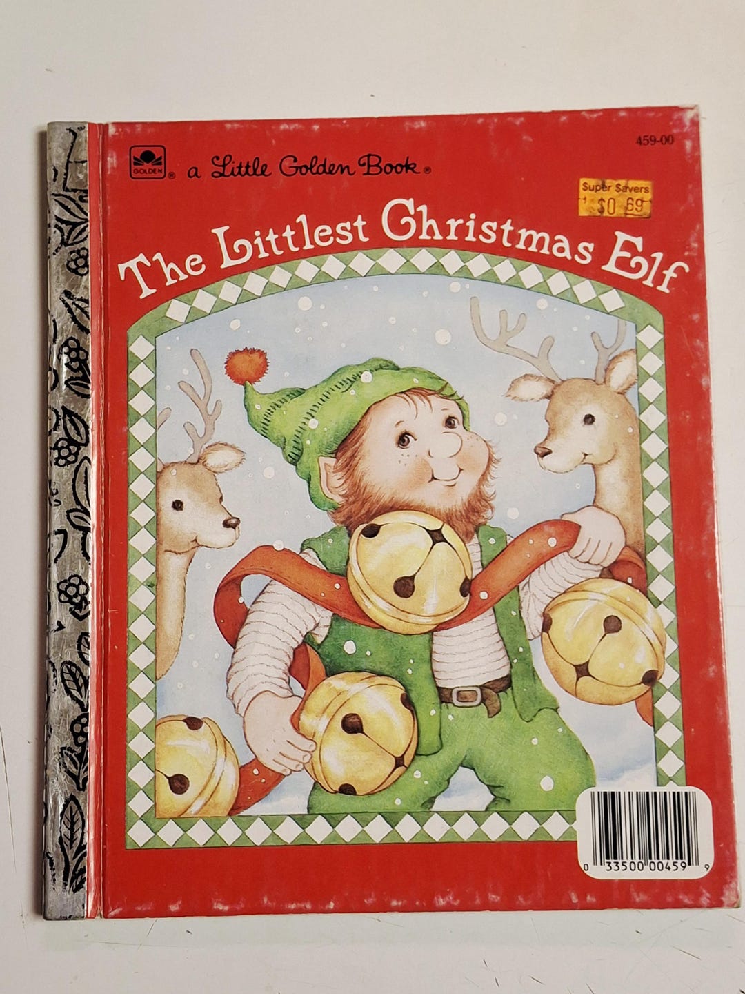Vintage Christmas Little Golden Book the Littlest Christmas Elf 1987 - Etsy
