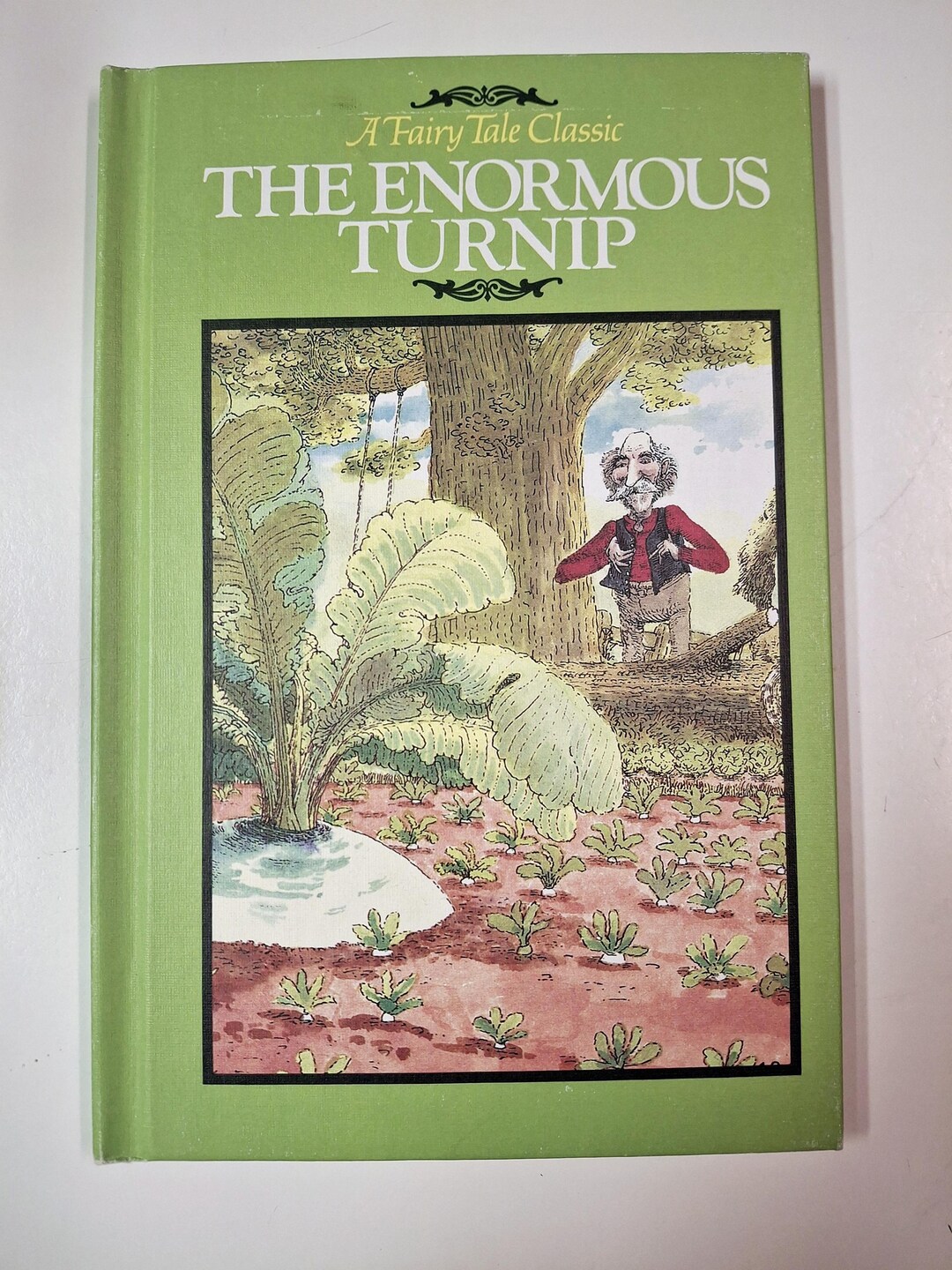 Fairy Tale Classics the Enormous Turnip Grolier Publishers 1982 Vintage ...