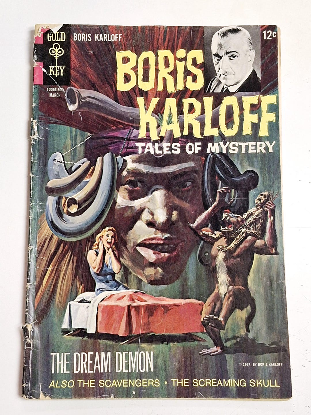Gold Key Comics Boris Karloff Tales of Mystery # 21 March 1968 Vintage ...