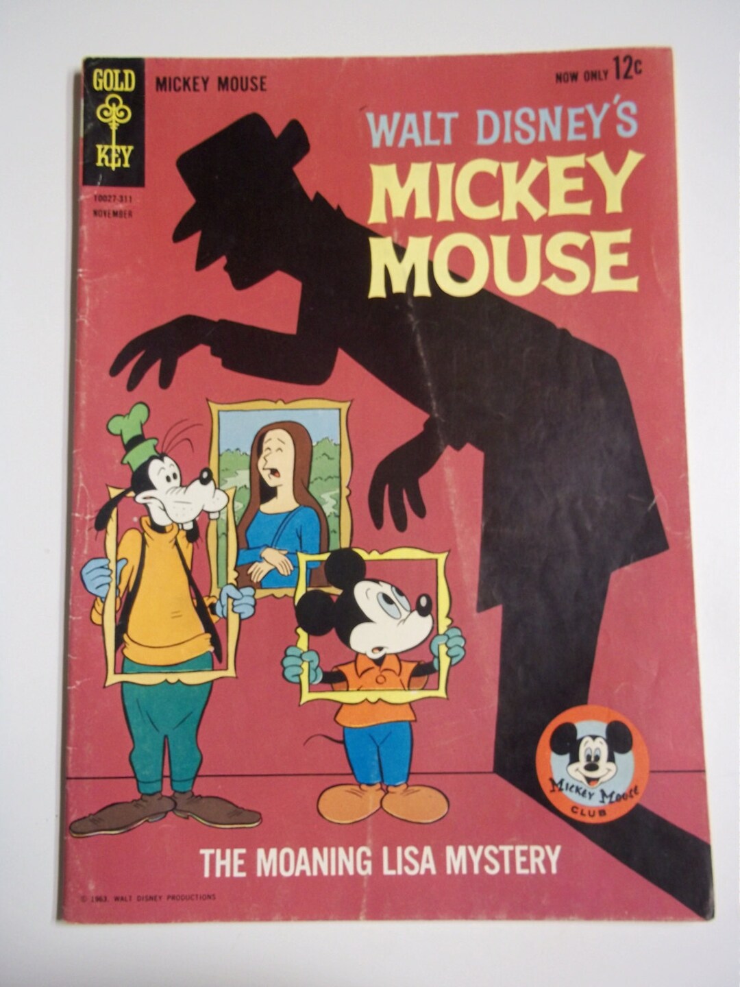 Gold Key Comics Walt Disney's Mickey Mouse #90 November 1963 Vintage ...
