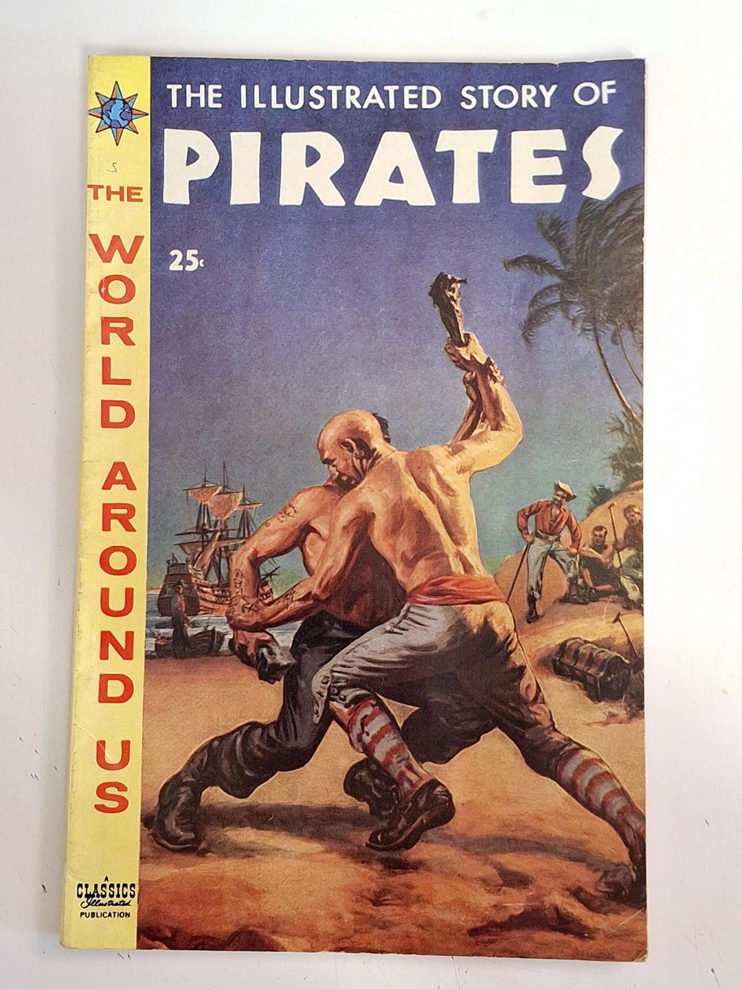 Classics Illustrated World Around Us Pirates Vintage Comic Book - Etsy