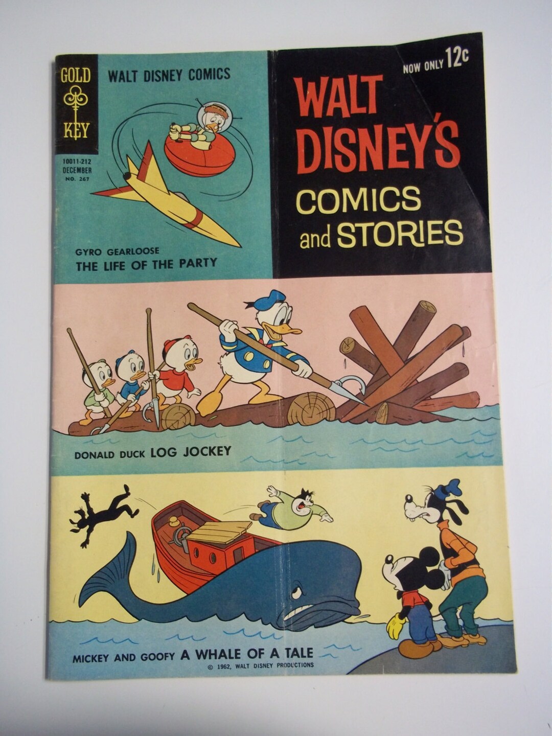 Gold Key Walt Disney's Comics and Stories Vol 23 No 3 December 1962 ...