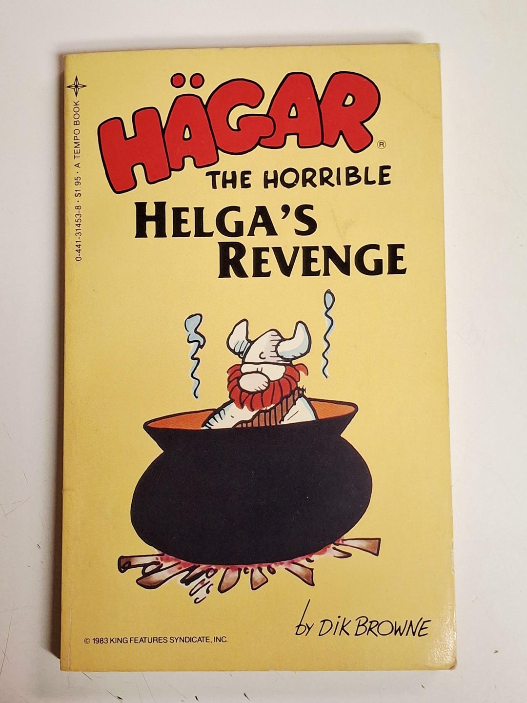 Hagar the Horrible Helga's Revenge by Dik Browne Tempo Books Vintage ...
