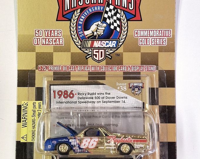 Vintage Racing Champions NASCAR Fans 50th Anniversary Commemorative #86 ...