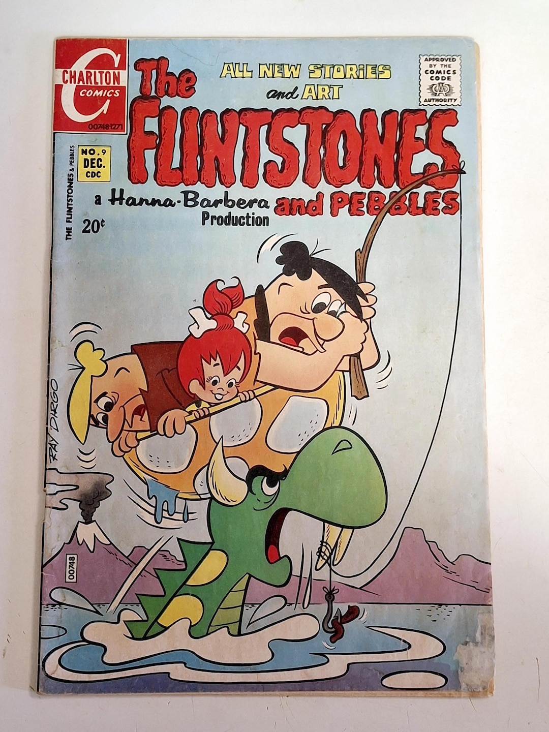 Charlton Comics the Flintstones # 9 1974 Vintage Comic Book - Etsy