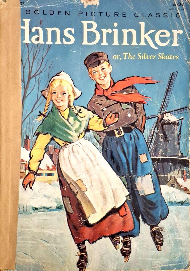 Golden Picture Classics Hans Brinker and the Silver Skates 1957 Vintage ...