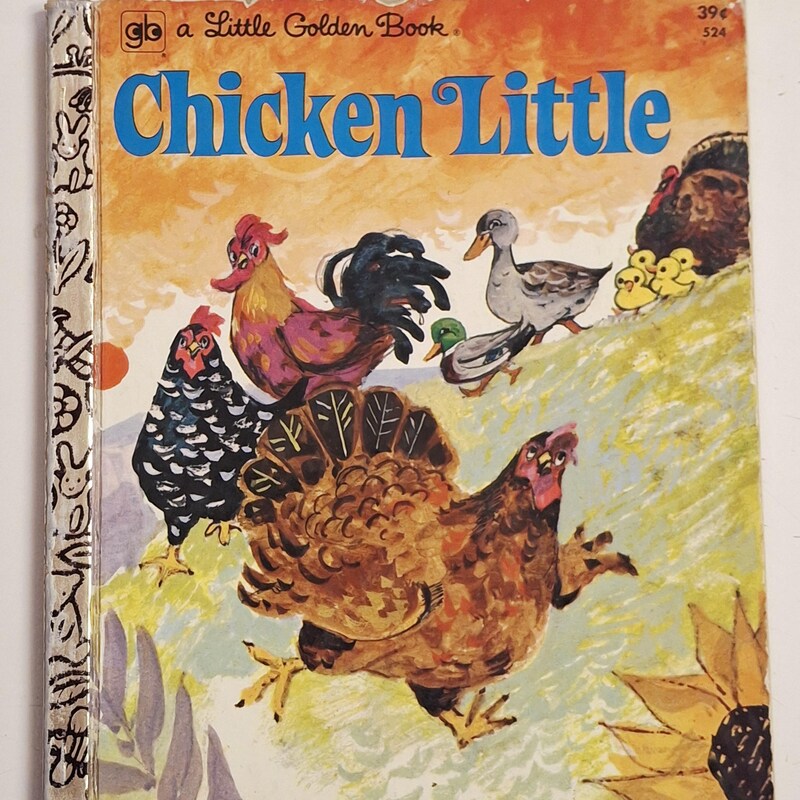 Chicken Little Book - Etsy