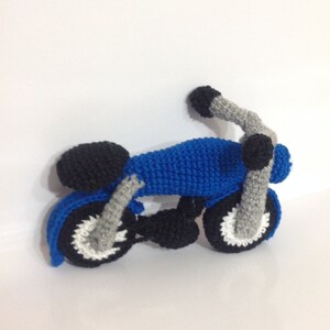 Pattern - Motor Bike - Amigurumi Crochet Pattern / PDF E-book / Stuffed ...