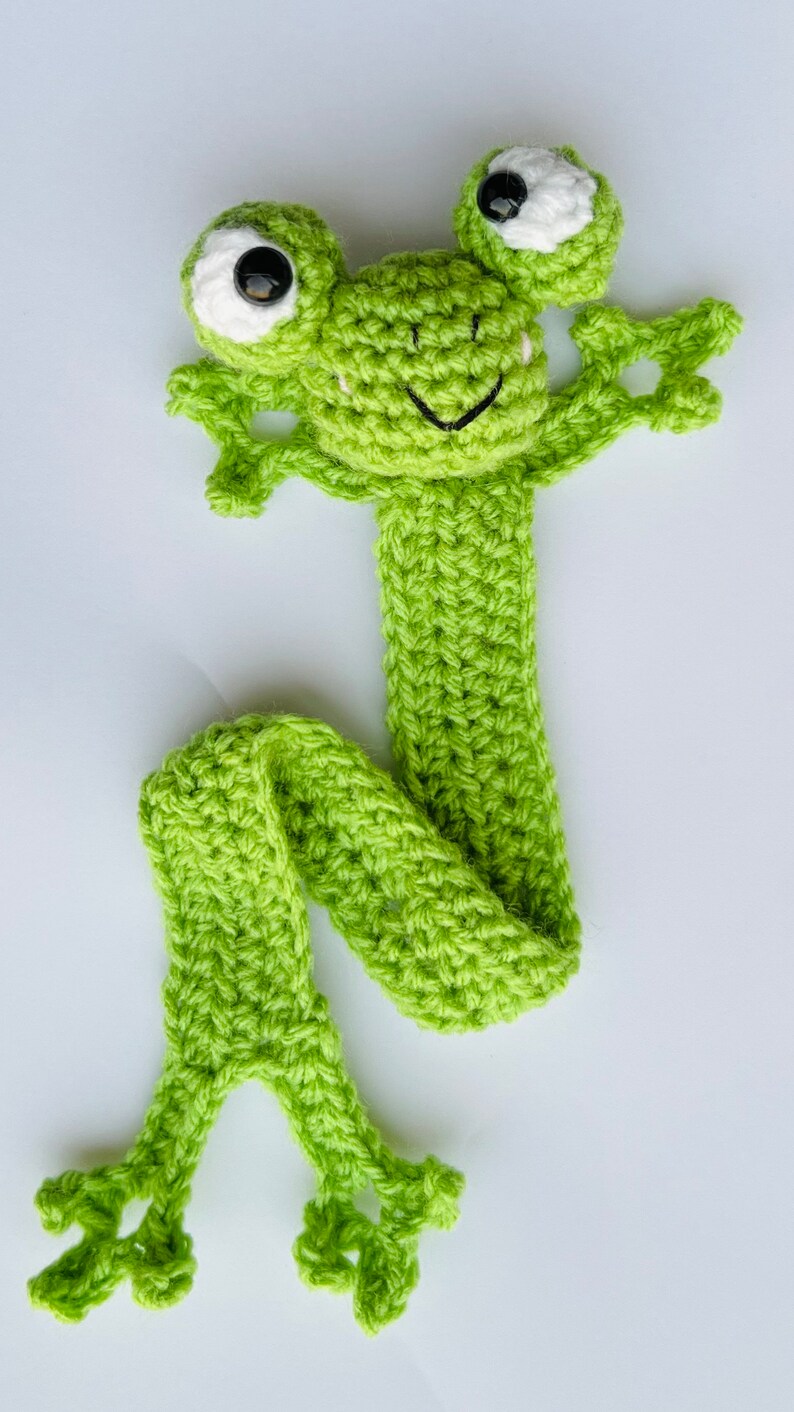 Crochet Frog Bookmark Pattern/ Crochet Pattern/ Animal - Etsy