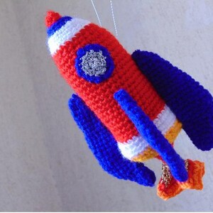 Pattern - Rocket - Amigurumi Crochet Pattern / PDF E-book / Stuffed ...