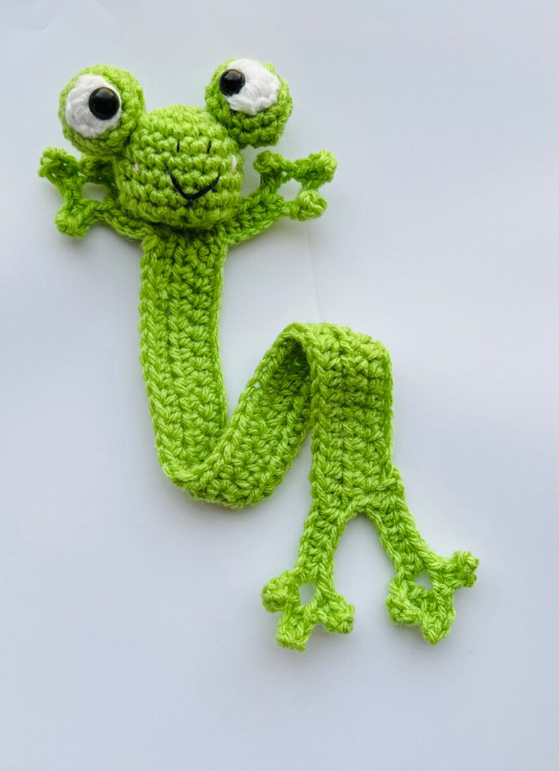 Crochet Frog Bookmark Pattern/ Crochet Pattern/ Animal - Etsy