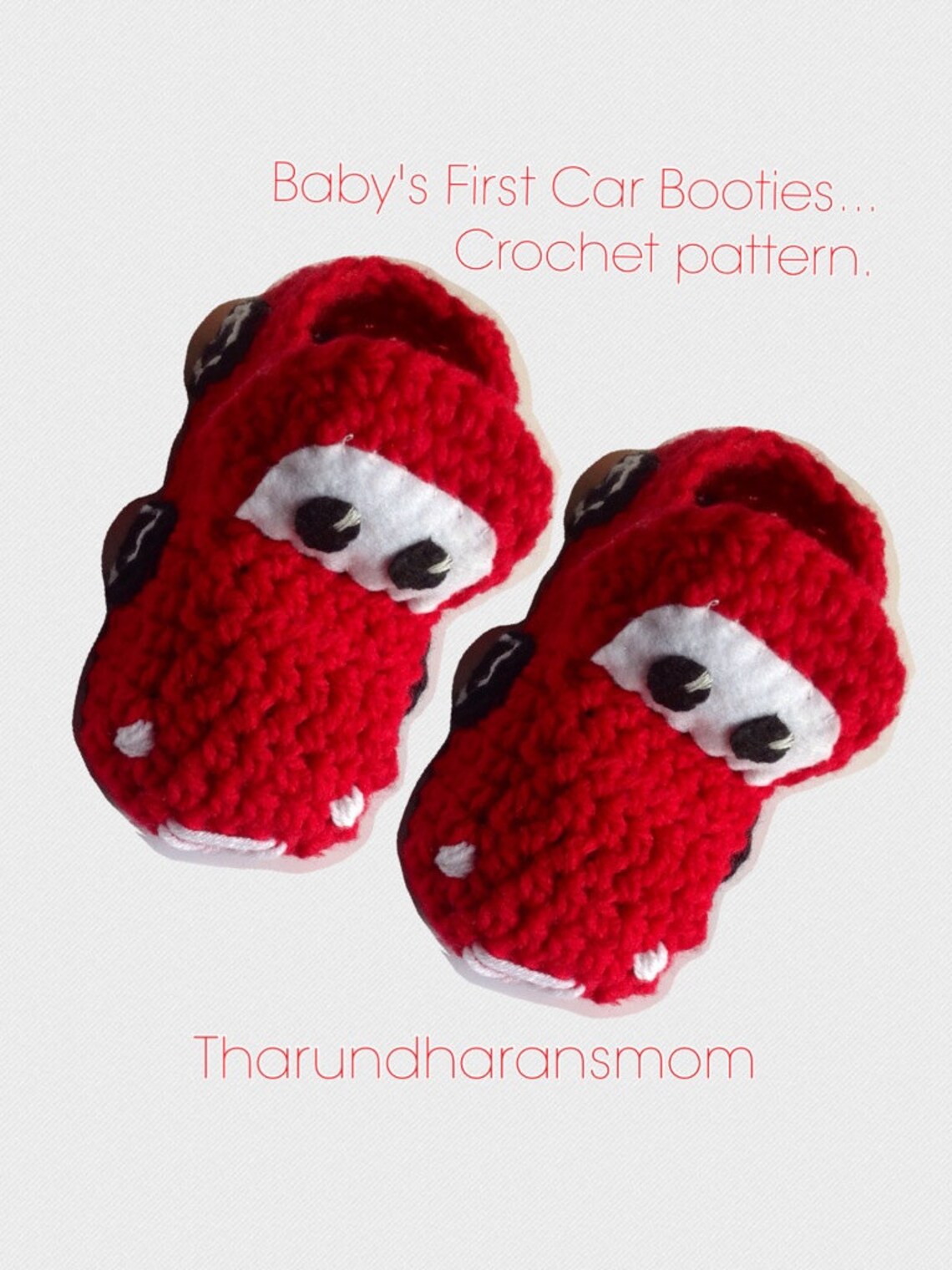 Baby's First Car-booties/kids Shoes / Lightning Mcqueen - Etsy