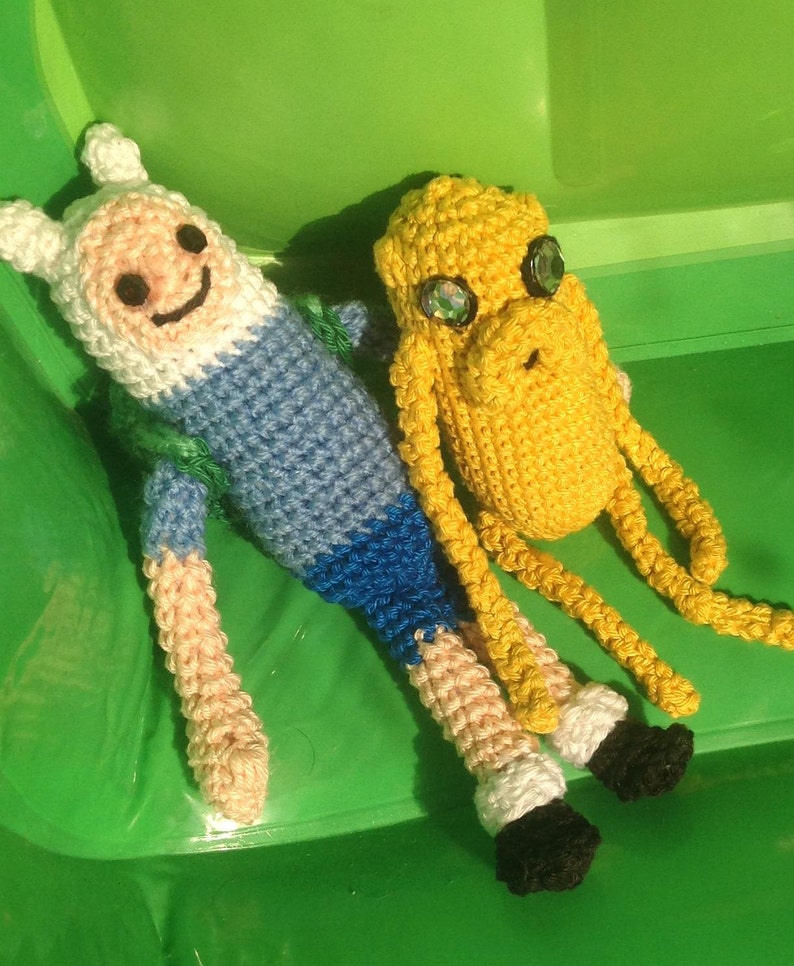 Jake the Dog, Adventure Time, Amigurumi Pattern/ Stuffed Toy Tutorial ...