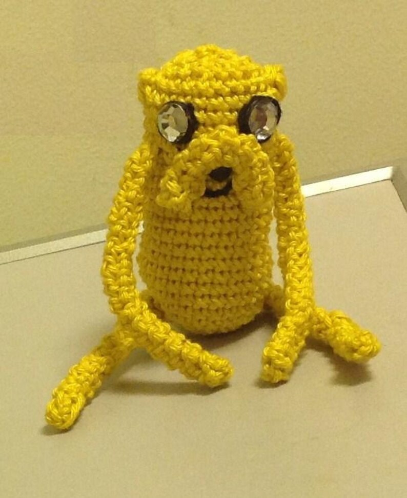 Jake the Dog, Adventure Time, Amigurumi Pattern/ Stuffed Toy Tutorial ...