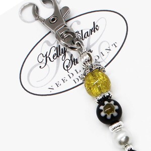 Enameled Bumble Bee Scissor Fob - Etsy
