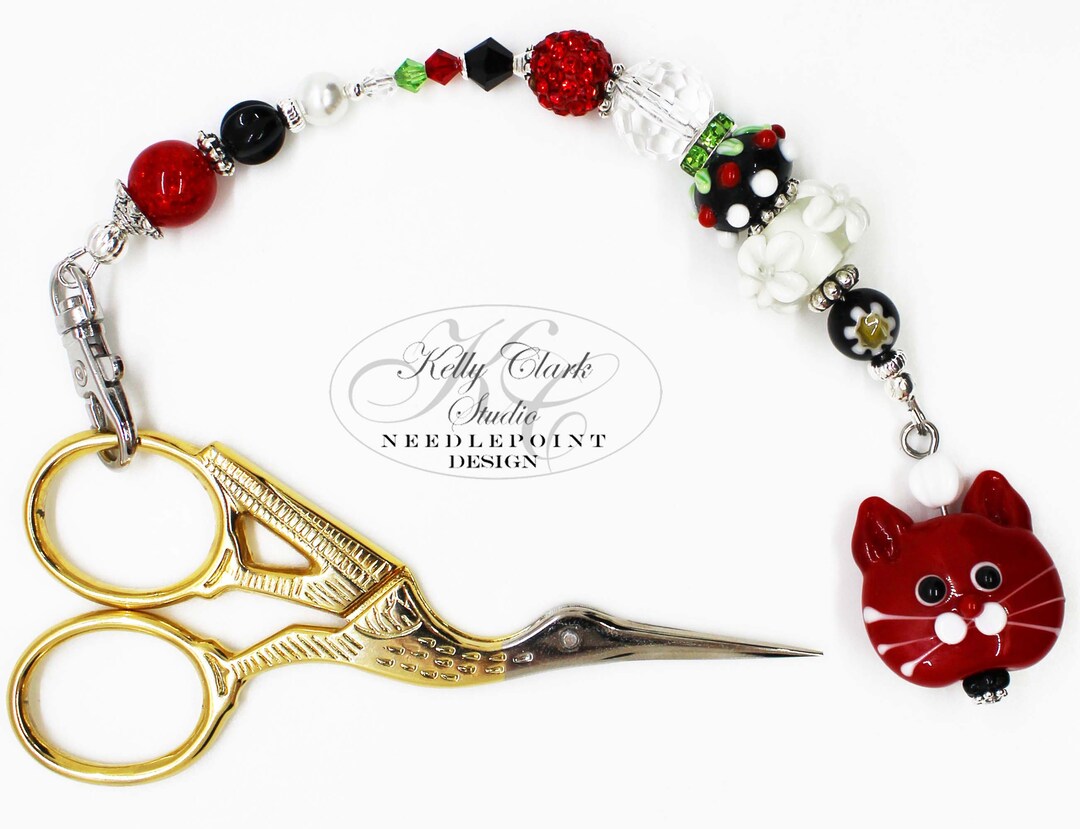 Cat Scissor Fob, Scissor Find, Lanyard Fob, Keyfob, Purse Fob - Etsy