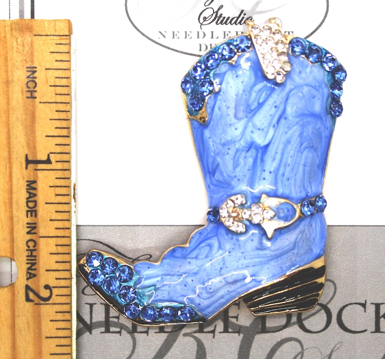 Muelle de aguja para botas de vaquero, imán de lona, cuidador de agujas ...