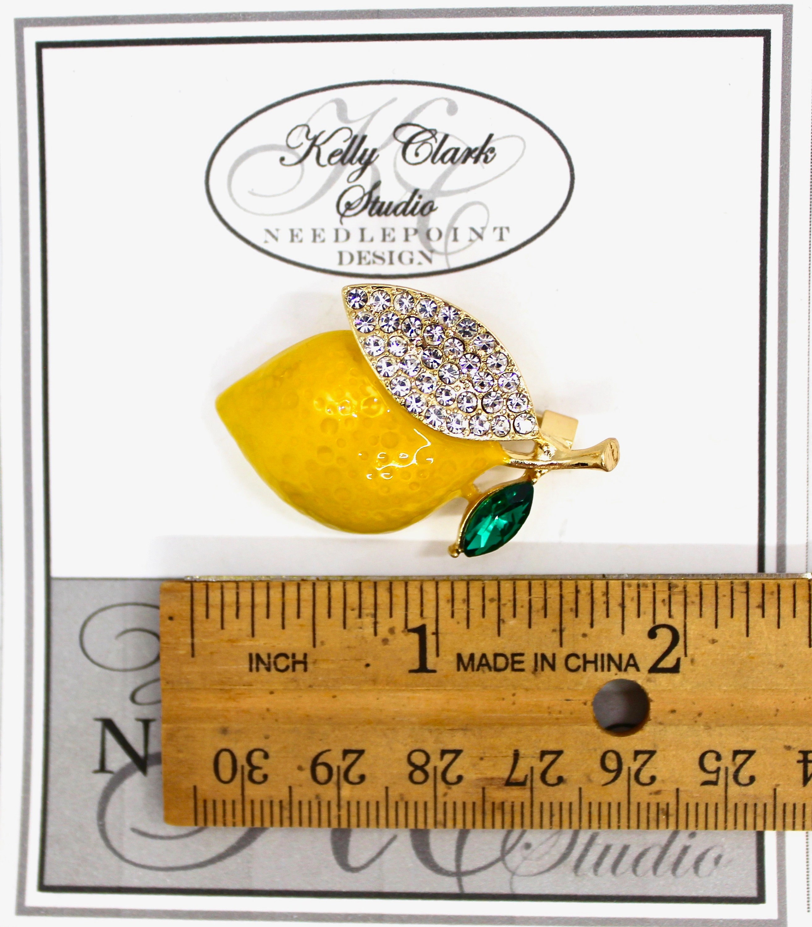Lemon Needle Dock, Canvas Magnet, Needle Minder, Needle Garage - Etsy