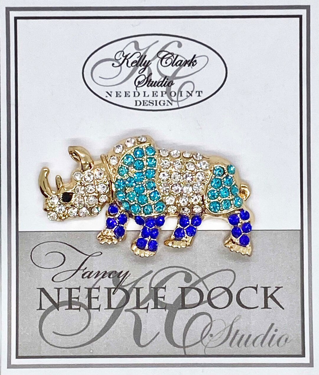 Blue Rhino Needle Dock, Canvas Magnet, Needle Minder, Needle Garage - Etsy