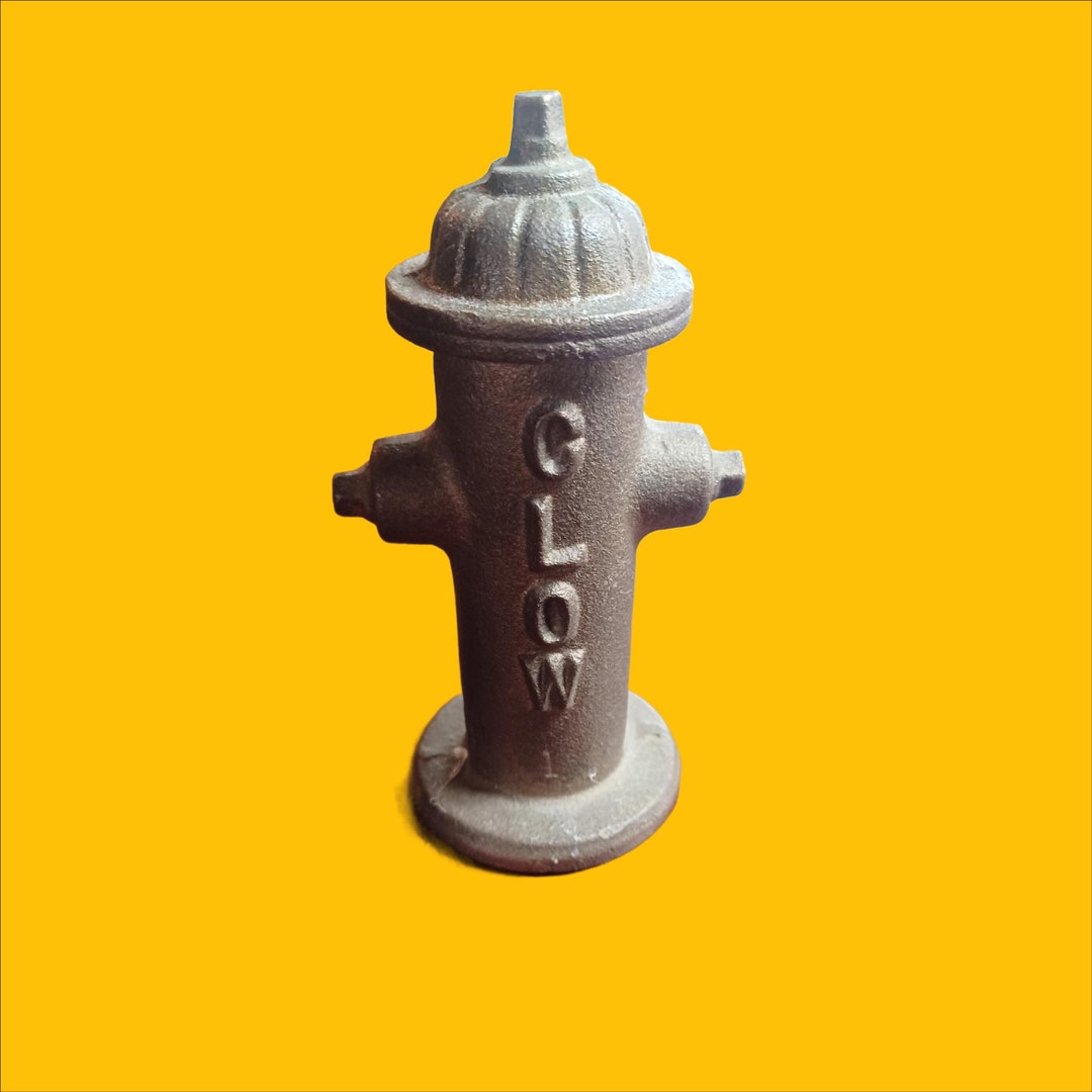 CLOW Salesman Sample Fire Hydrant, Vintage Advertisement, Paperweight ...